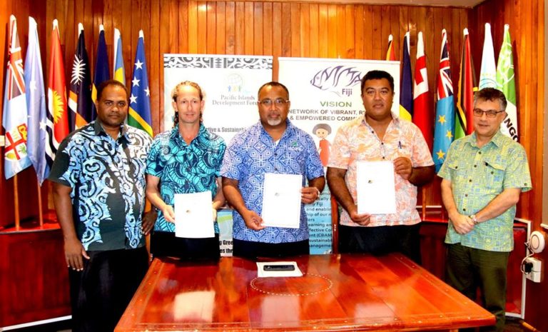 The PIDF, the Pacific Blue Foundation (PBF) and the Fiji Locally ...