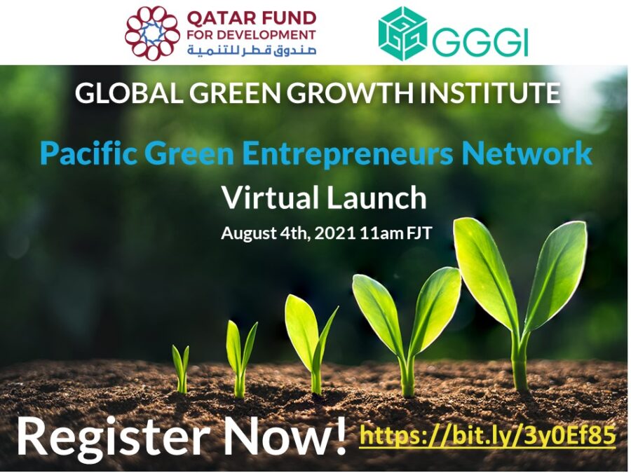 THE PACIFIC GREEN ENTREPRENUERS NETWORK IS OFFICIALLY LAUNCHING!!!